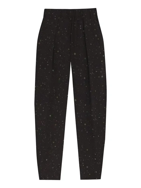 CORTANA Silk-blend Pants - Print