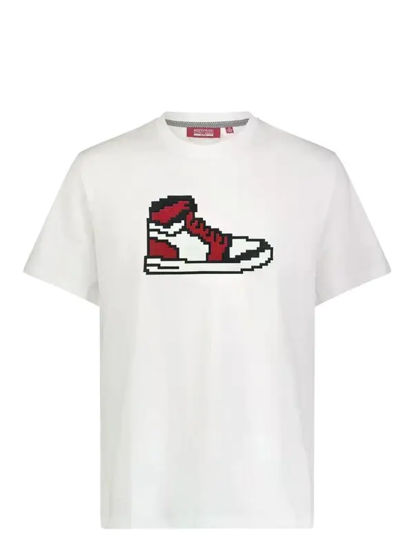 MOSTLY HEARD RARELY SEEN Sneaker-print T-shirt - White