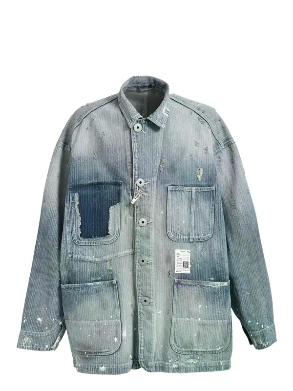 Mihara Yasuhiro Denim Shirt Jacket - Blue