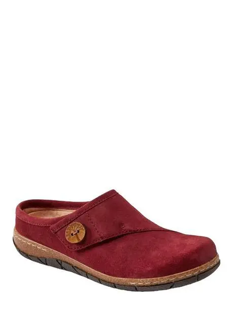 EARTH® Ezra Clog - Dark Red