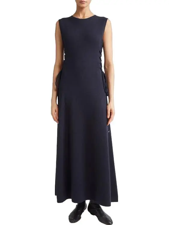 Max Mara Delfi Wool Knit Midi Dress - Ultramarine