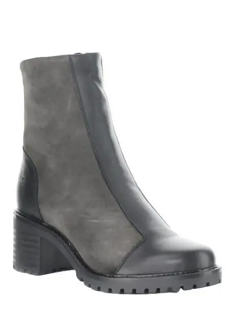 BOS. & CO. Ingrid Waterproof Bootie - Black/anthracite