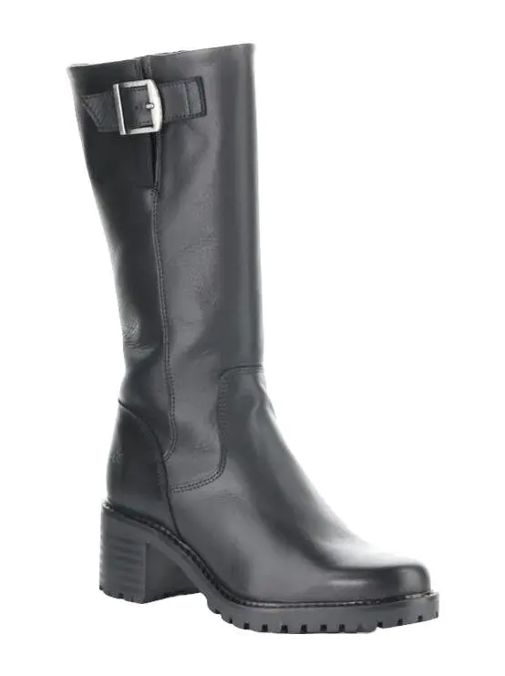 BOS. & CO. Iliana Waterproof Leather Boots - Black
