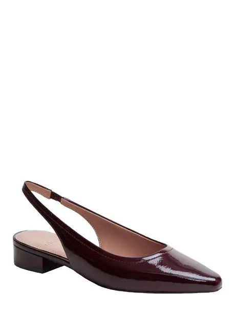 Linea Paolo Cielo Slingback Pumps - Dark Cherry