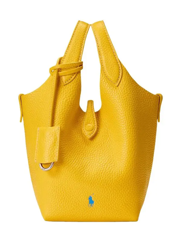 Polo Ralph Lauren Small Polo Play Crossbody Tote - Canary Yellow