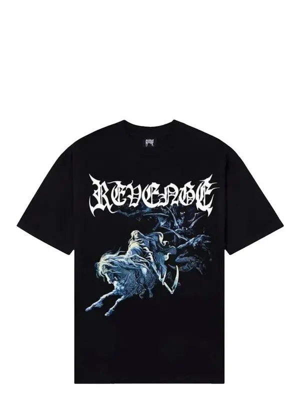 REVENGE Horseman T-shirt - Black