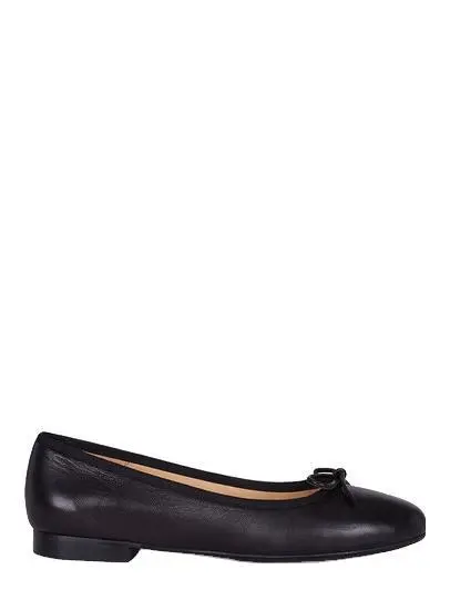 MENINA STEP Chester Glove Ballerina Flats - Black