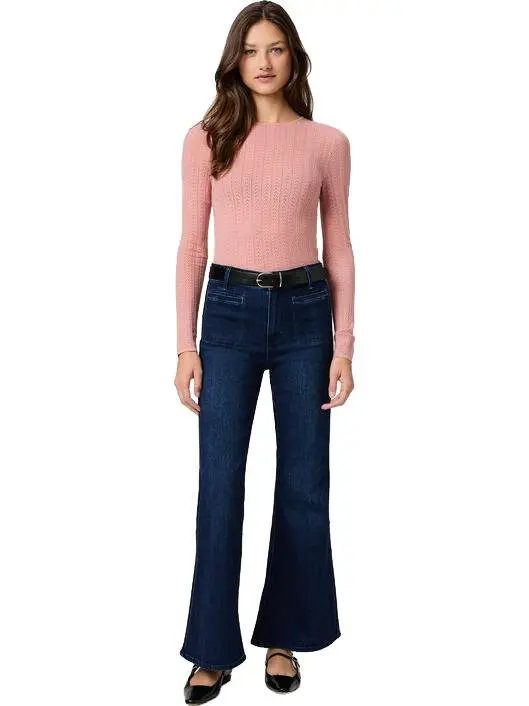 Paige Marlow Skimmer Flare Jean - Denim