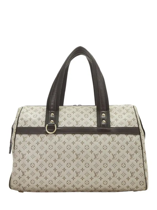 LOUIS VUITTON Monogram Mini Lin Josephine - Brown