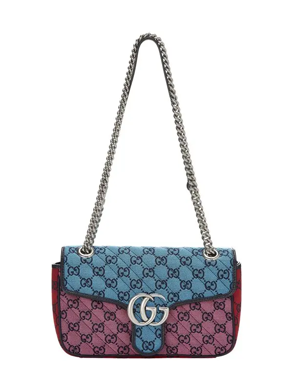 Gucci Colored Gg Marmont Shoulder Bag - Multi