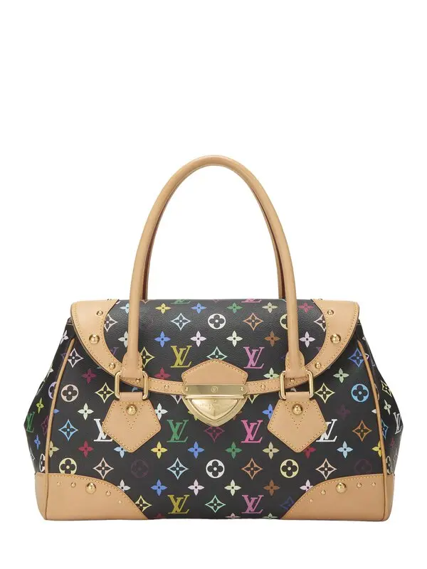 LOUIS VUITTON Takashi Murakami Monogram Multicolore Beverly - Black