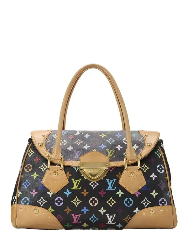 LOUIS VUITTON Takashi Murakami Monogram Multicolore Beverly - Black