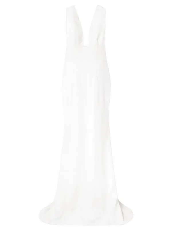 Stella McCartney Crepe Gown - White