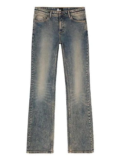 The Kooples Bootcut-leg Mid-rise Stretch-denim Jeans - Blue