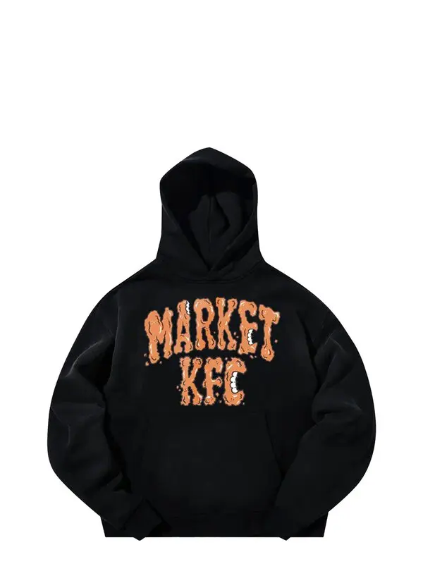 MARKET Studios X Kfc Fried Chicken Arc Hooded Sweatshirt - Black