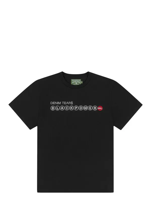 DENIM TEARS Powerball Tee - Black