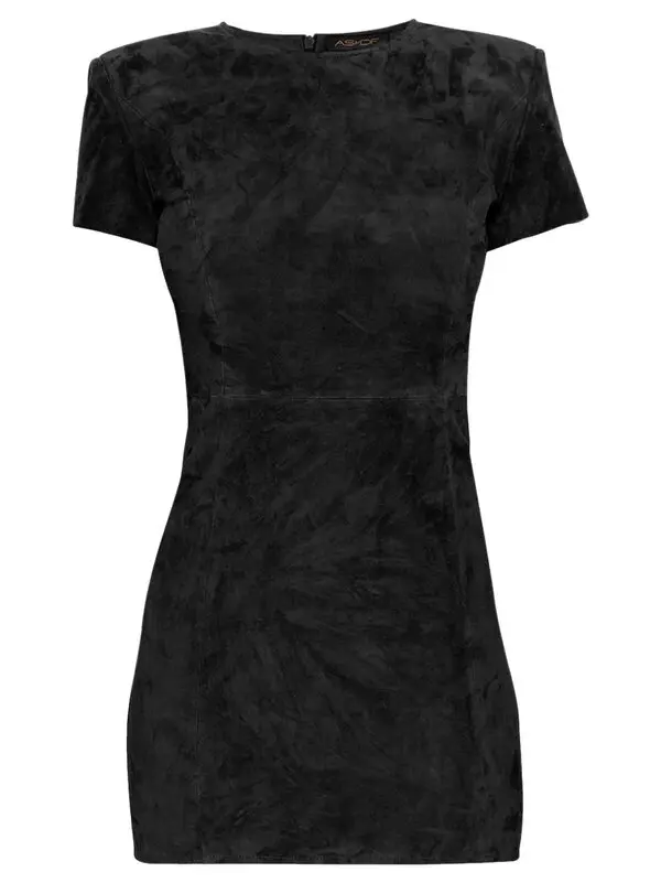 AS By DF Fortuna Stretch Suede Dress - Black