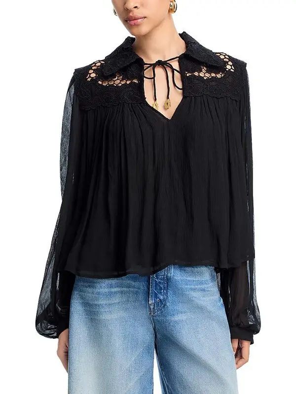 Sea Daphne Top - Black