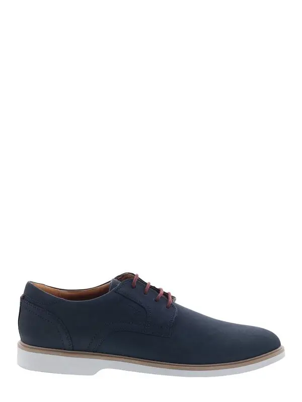 Clarks Malwood Lace Leather - Navy Blue