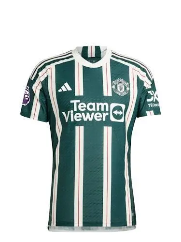 Adidas Manchester United 2023/24 Away Authentic Jersey - Green