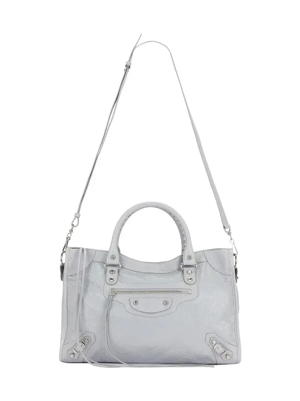 Balenciaga Le City Medium Bag - Light Grey