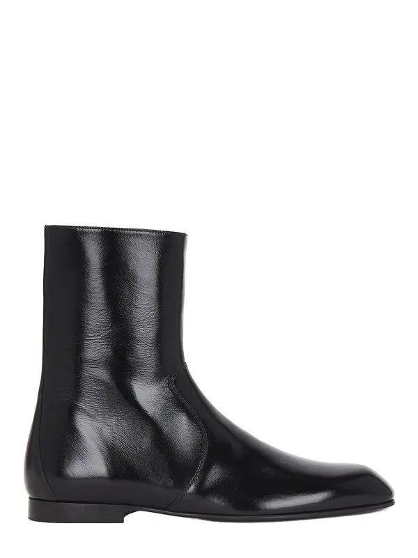 Khaite Colt Ankle Boot - Black