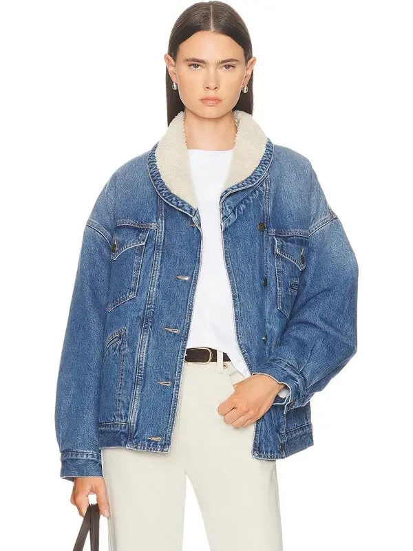 Isabel Marant Pimia Denim Jacket - Blue