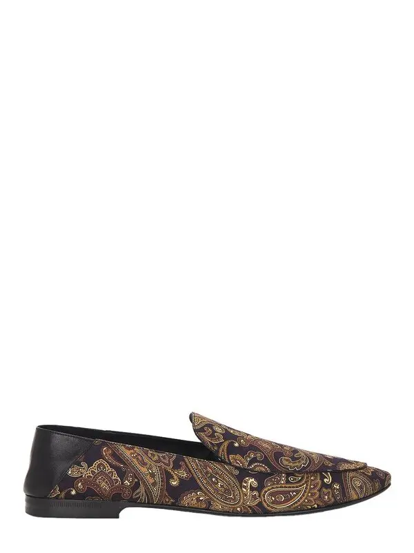 Saint Laurent Aldo Loafer - Navy Multicolor & Nero