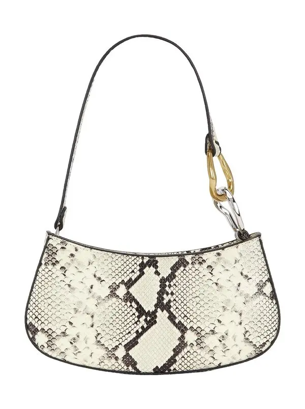 Staud Ollie Bag - White Snake