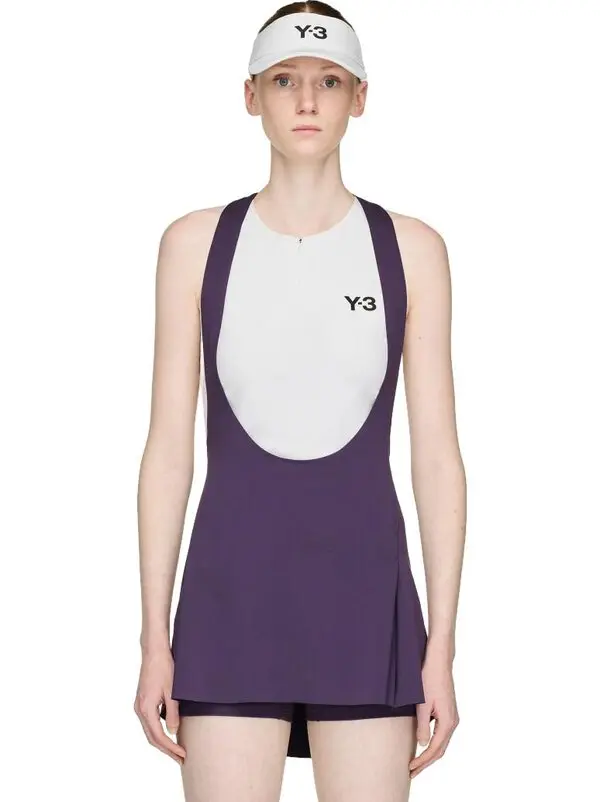 Adidas Y-3 Tennis Pro Cropped Tank Top - Orbit Grey