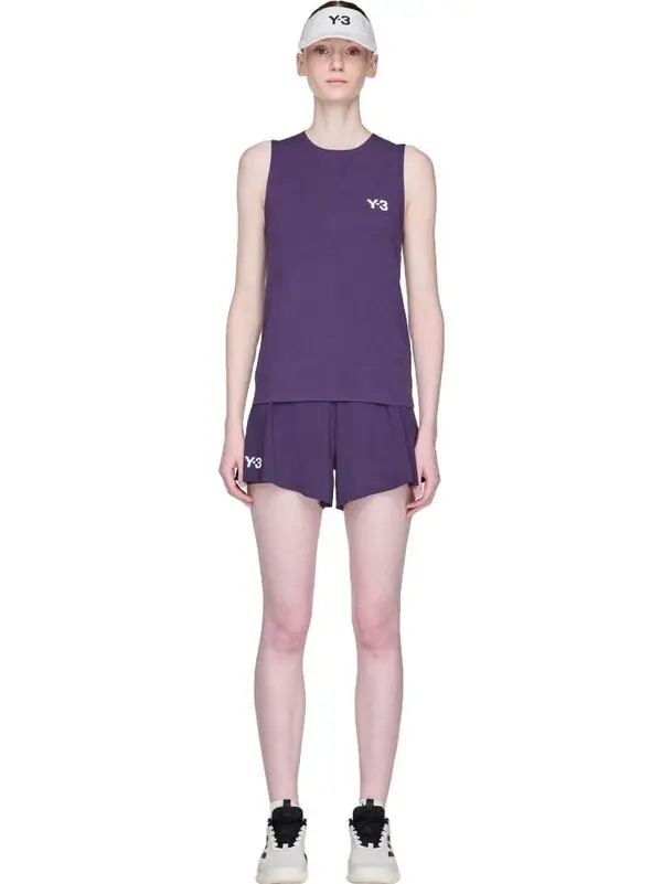 Adidas Y-3 Tennis Pro Match Shorts - Aurora Plum