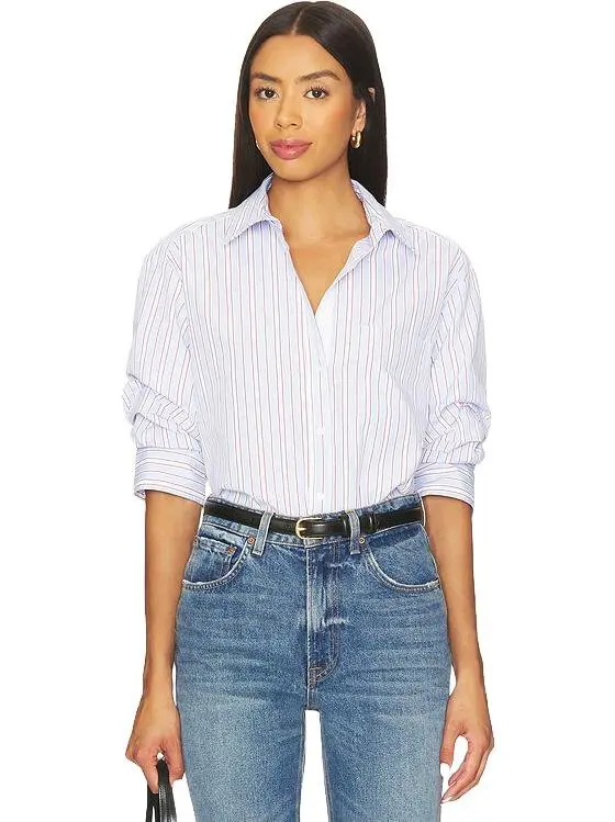 Brochu Walker Pia Shirt - Oxford Stripe