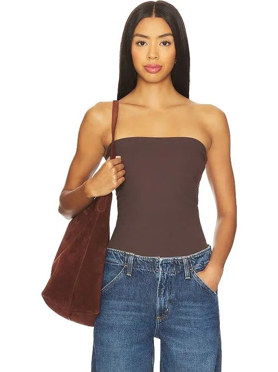 Susana Monaco Essential Tube Top - Brown