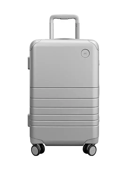 MONOS Hybrid Cabin 4-wheel Suitcase - Silver