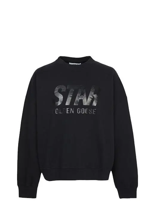 Golden Goose Logo Sweatshirt - Black