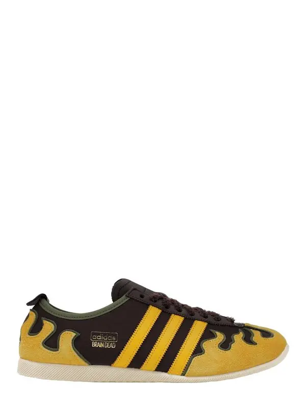 Adidas Japan Brain Dead Sneakers - Brown/hazel Yellow/off White