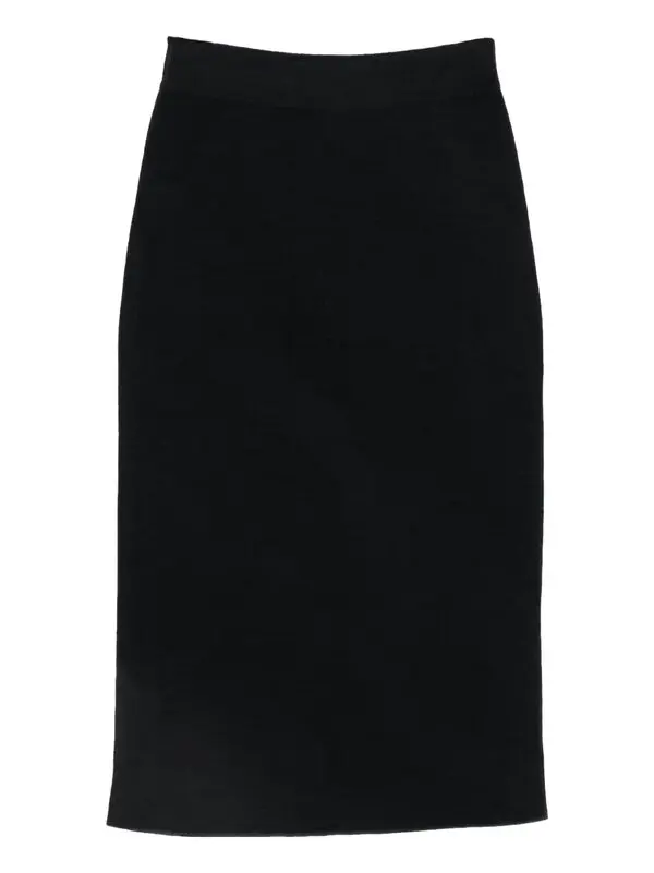 Soeur Pencil Wool Skirt - Blue
