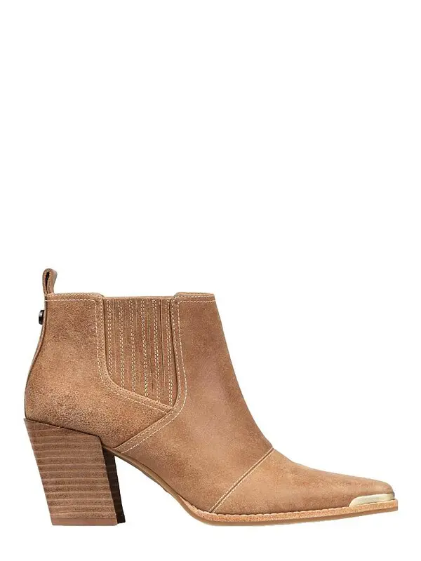 DONALD PLINER Wili Western Booties - Camel