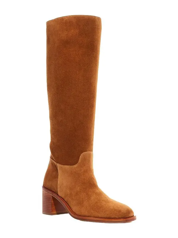 STUART WEITZMAN Finn Boots - Doe Suede