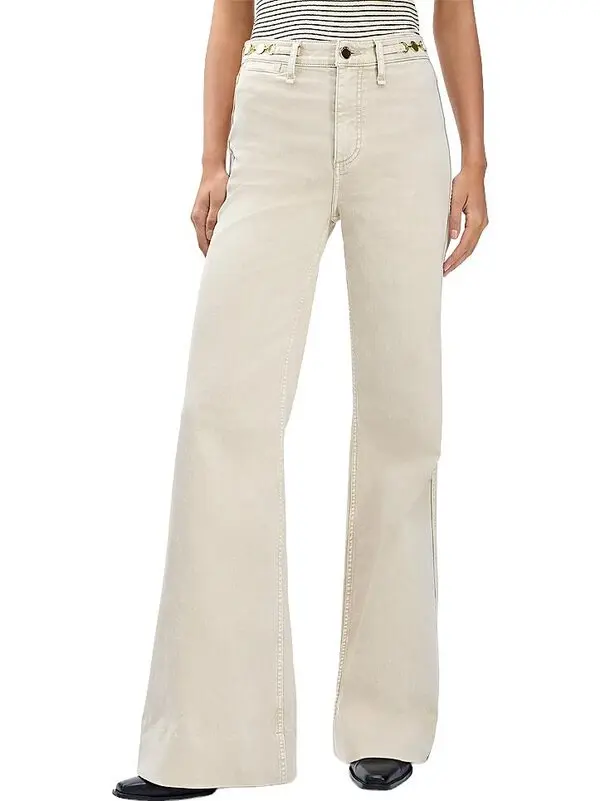 Rag & Bone Skylar High-rise Jeans - Sand Stone