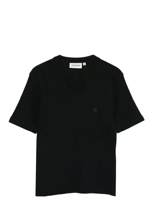 Carhartt Work In Progress Embroidered-logo T-shirt - Black