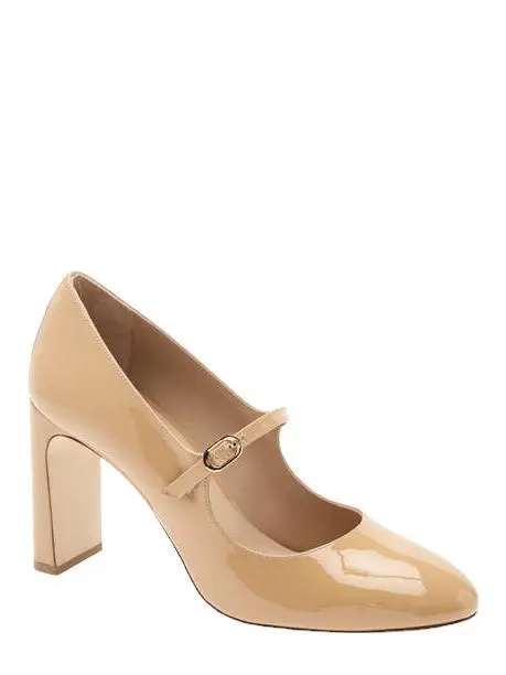 STUART WEITZMAN Babette Mary Jane 85 Pump - Fawn