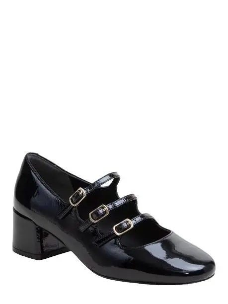 Linea Paolo Mariana Mary Jane Pump - Black