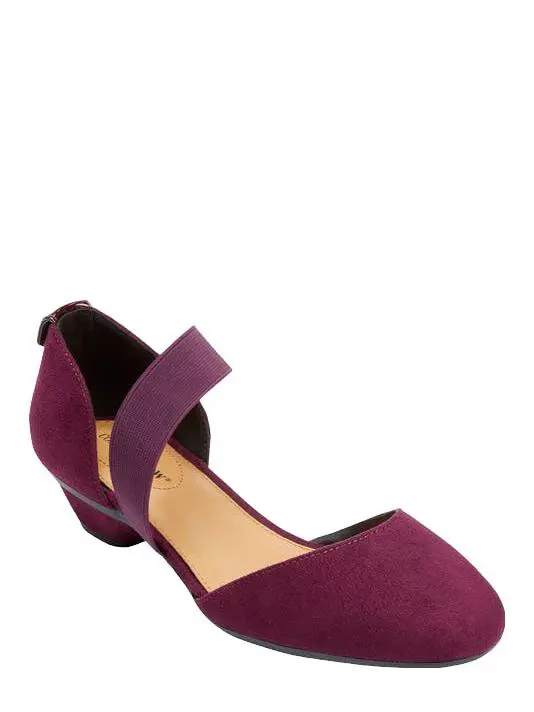 COMFORTVIEW Camilla Pump - Dark Berry