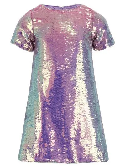 LOLA + THE BOYS Sequin Dress - Purple