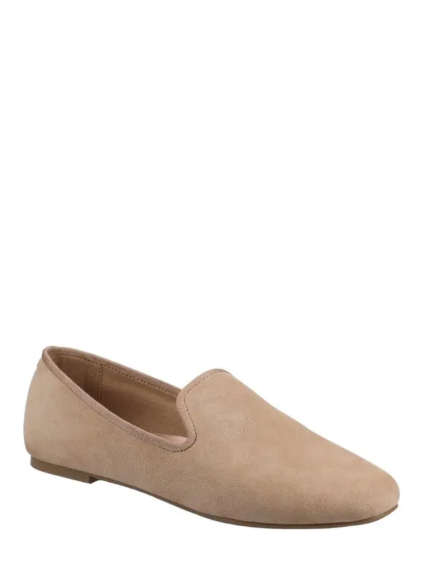 BIRDIES The Starling Suede Loafer - New Latte Suede