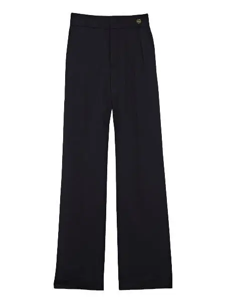 CALLAS MILANO Sydney Relaxed Menswear-style Trouser - Black