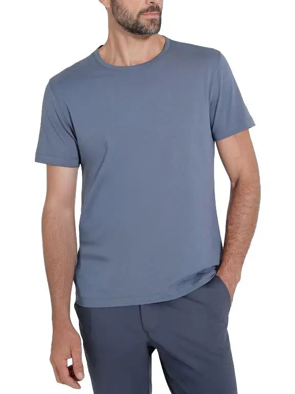 URBAN PERFORMANCE Peruvian Pima Cotton Tech T-shirt - Aluminum