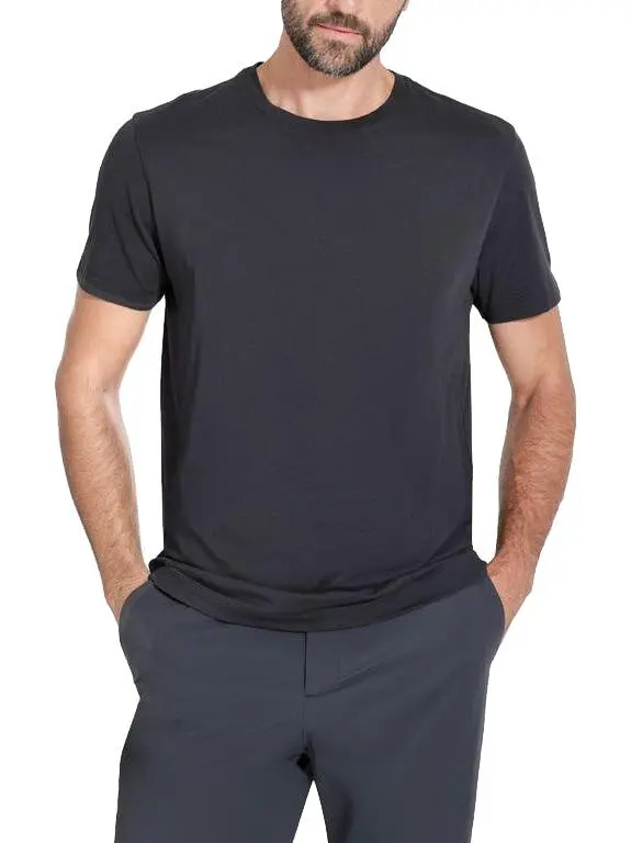 URBAN PERFORMANCE Peruvian Pima Cotton Tech T-shirt - Black