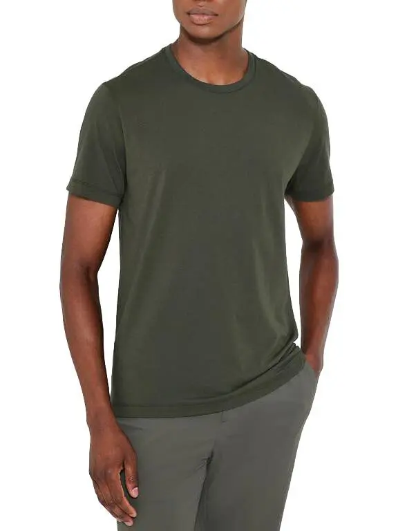URBAN PERFORMANCE Peruvian Pima Cotton Tech T-shirt - Dark Green